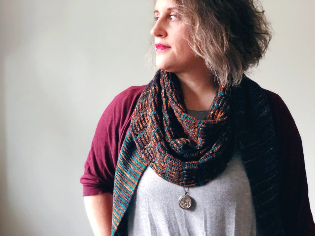 New shawl pattern and video series!